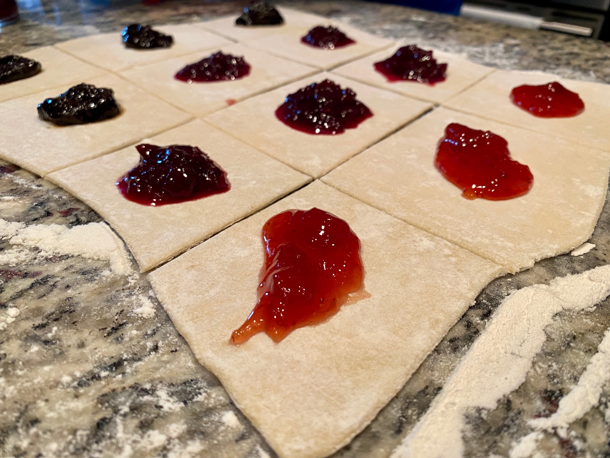 Easy Brie & Jam Bites (Hors D'Oeuvres) | finding time for cooking