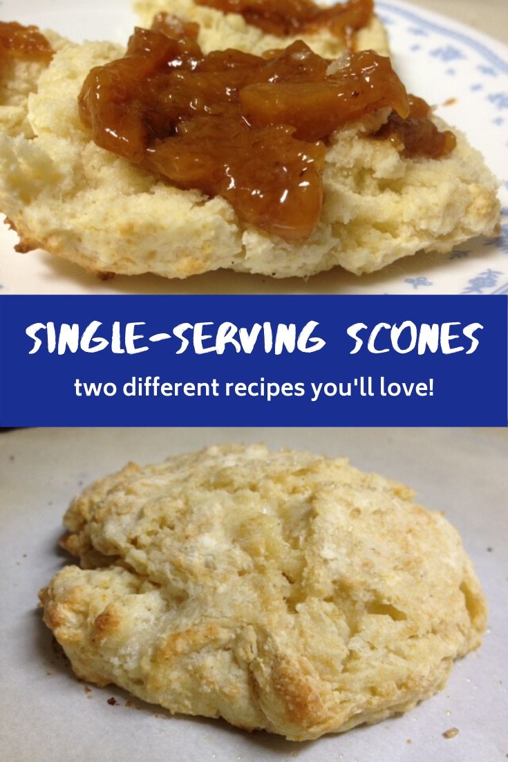 Two Different Takes On Single-Serving Scones | finding time for cooking