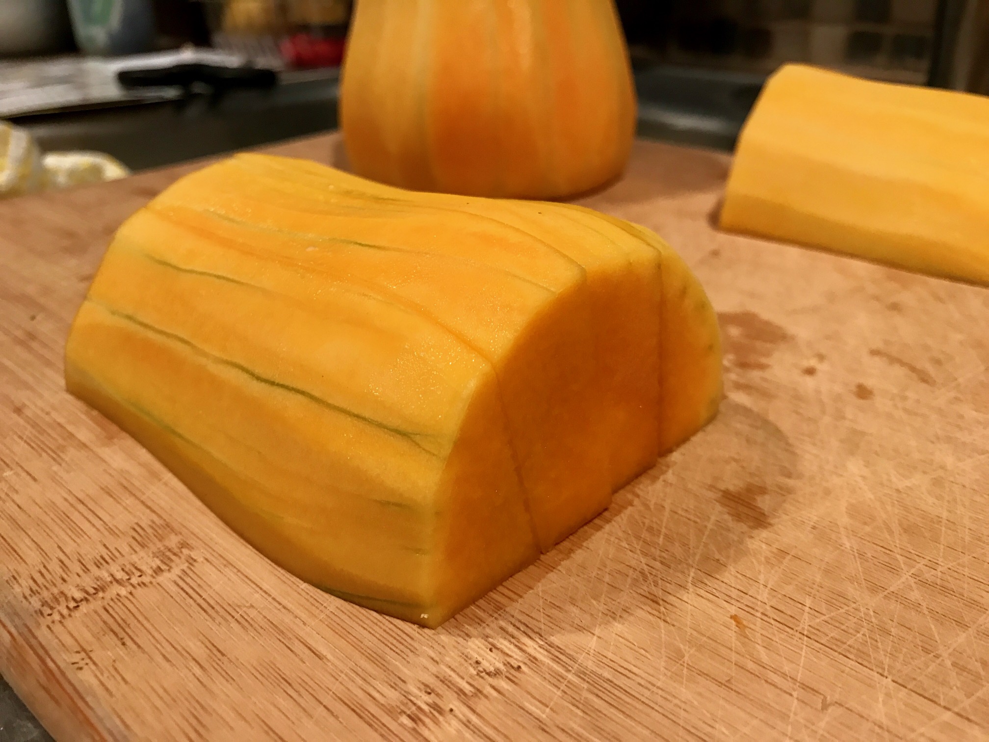 How to Cut Up & Roast a Butternut Squash
