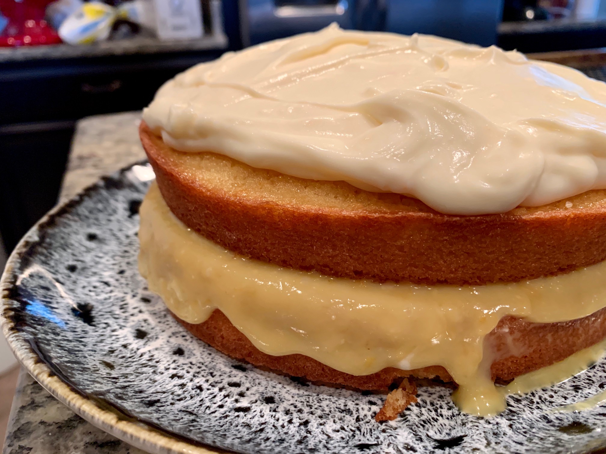 Fresh Grapefruit Cake with Mascarpone Icing | finding time for cooking