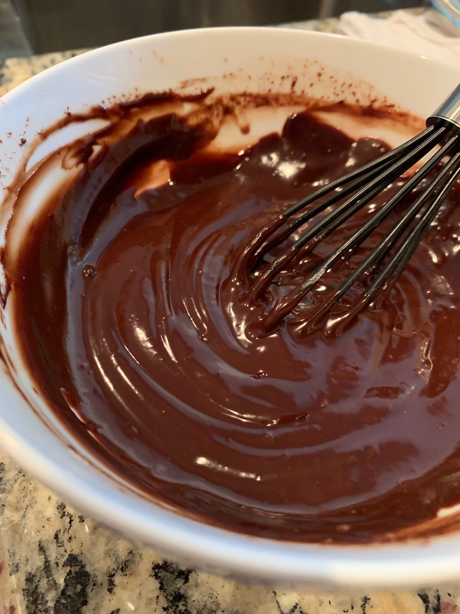 How To Make Dark Chocolate Ganache | finding time for cooking