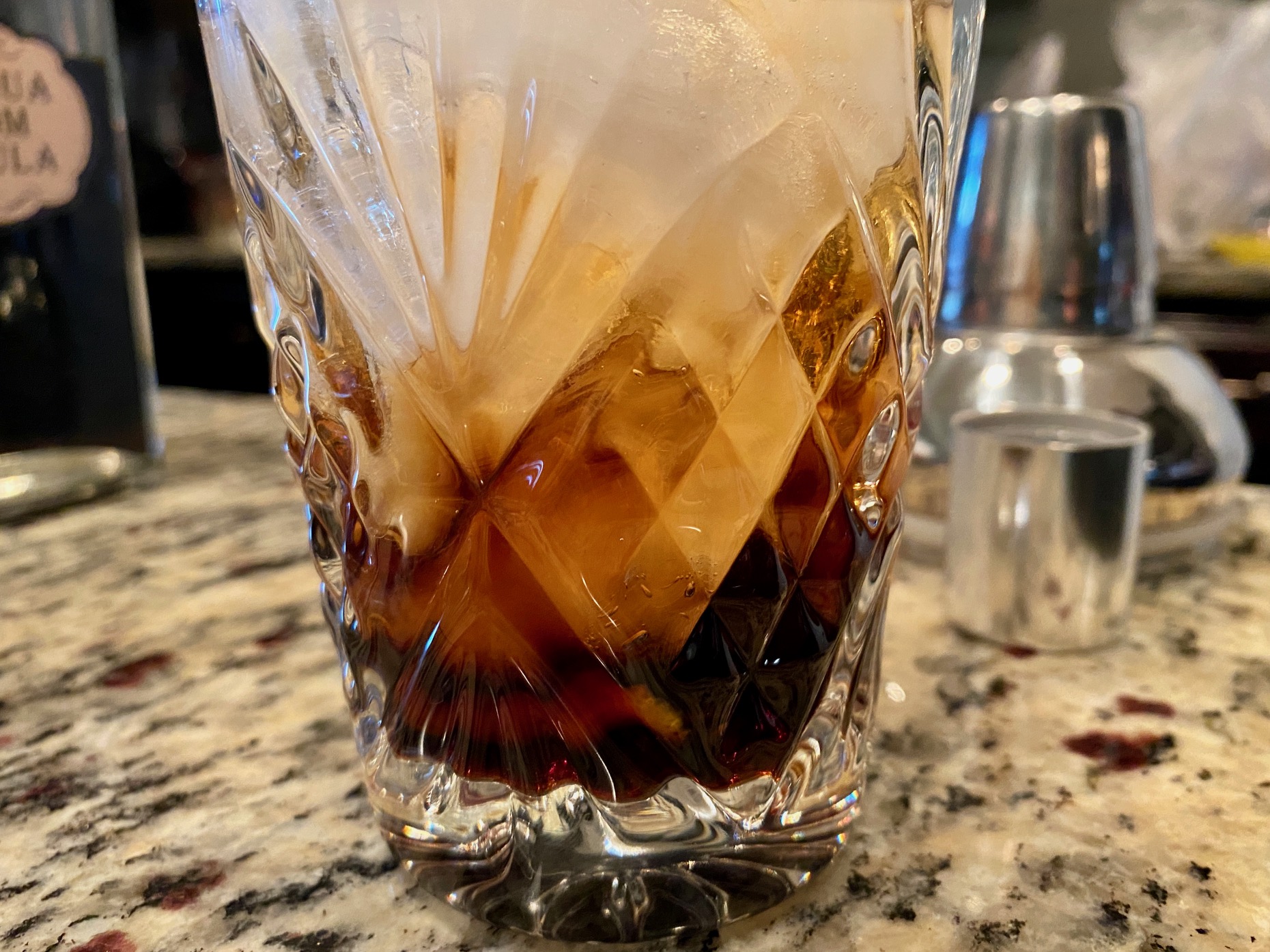 Orange Amaretto White Russian Cocktail | finding time for cooking