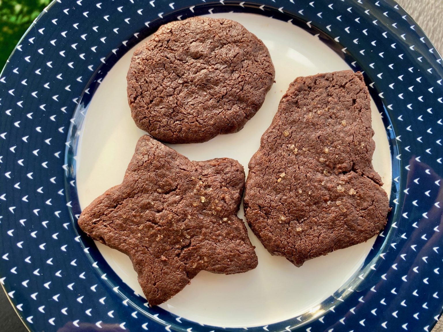 Intensely Dark Chocolate Sables | finding time for cooking