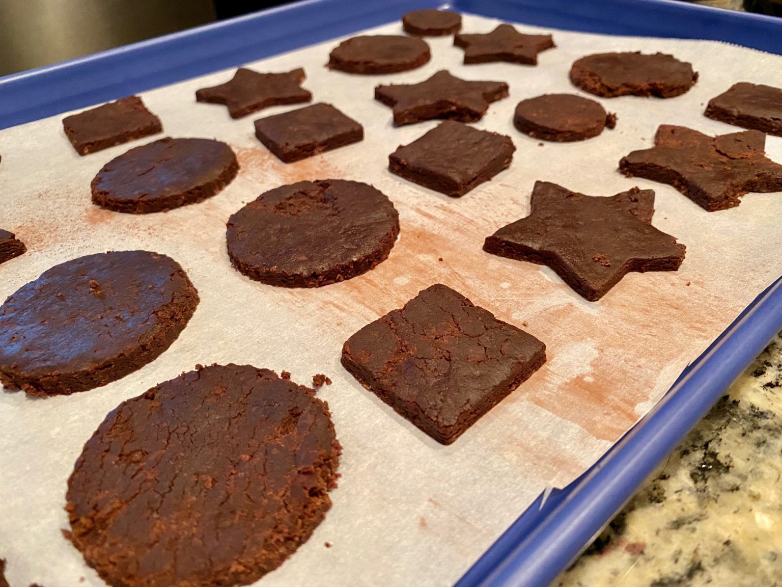 Intensely Dark Chocolate Sables | finding time for cooking