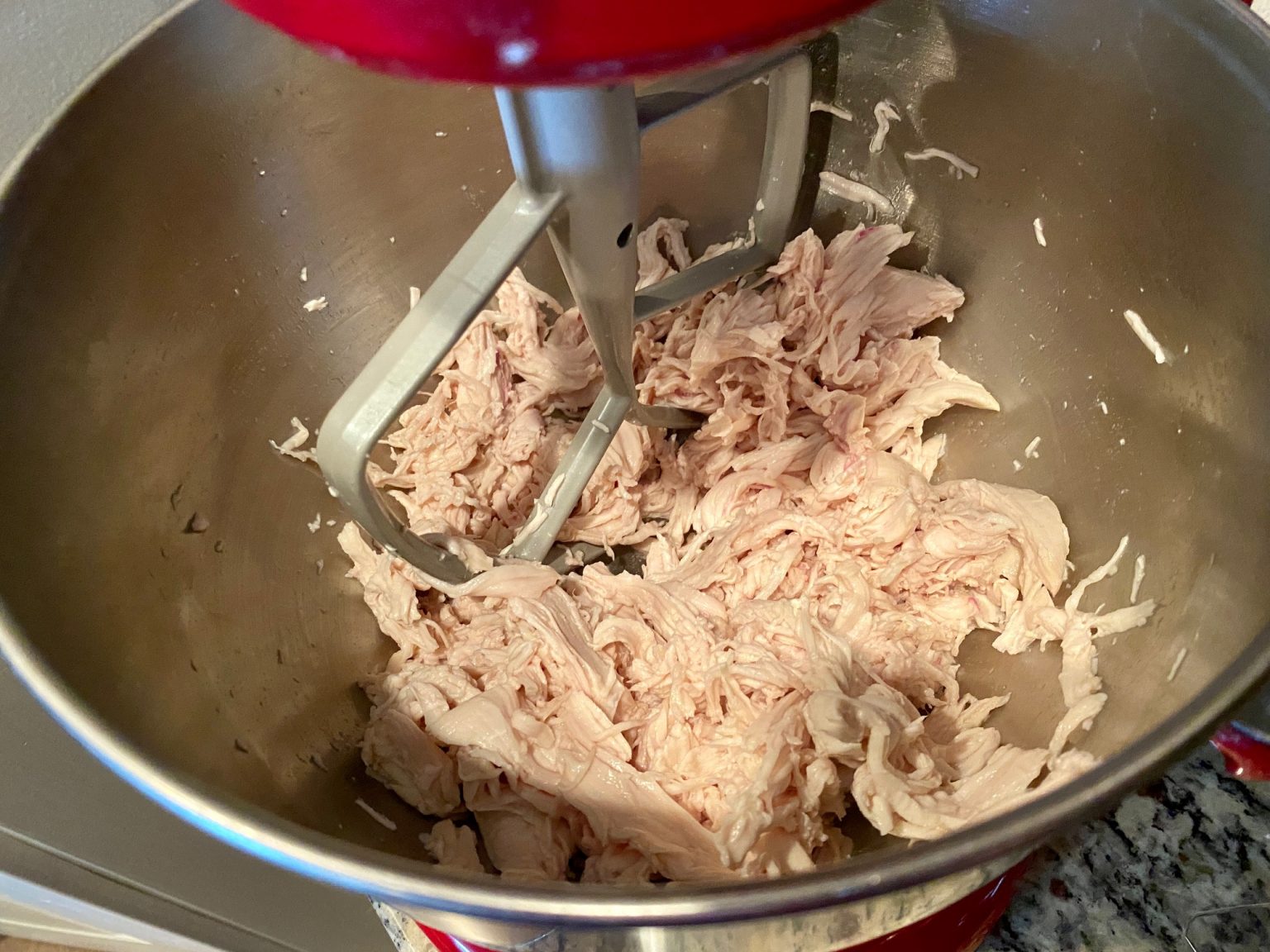 Easiest Poached Chicken Breasts...& How to Shred Chicken