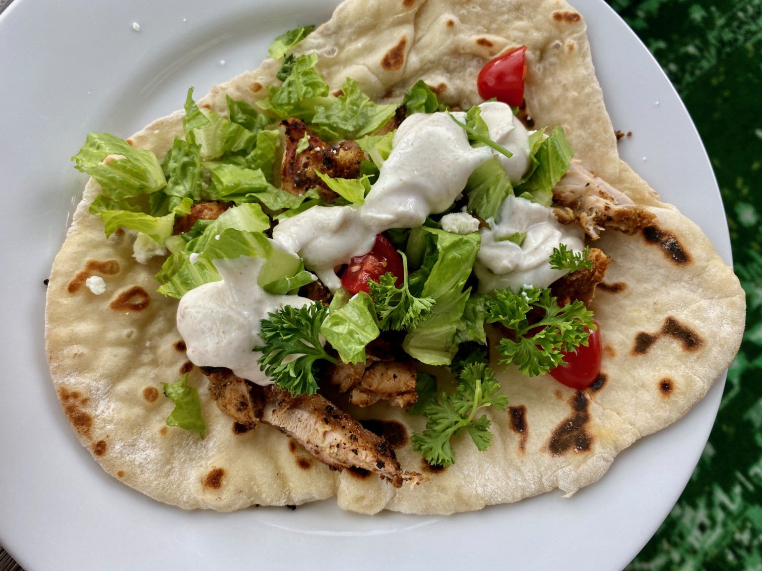 Easy Middle Eastern Grilled Chicken Shawarma