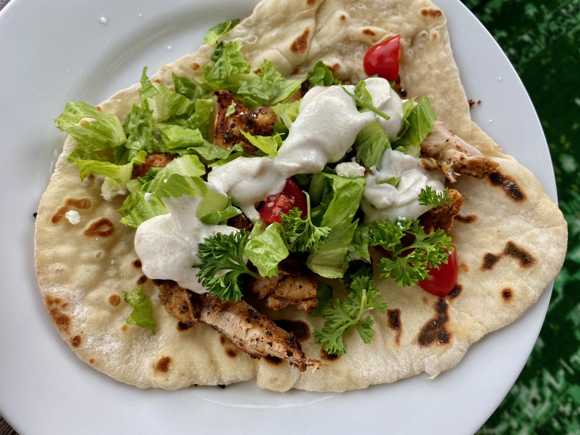 Easy Middle Eastern Grilled Chicken Shawarma
