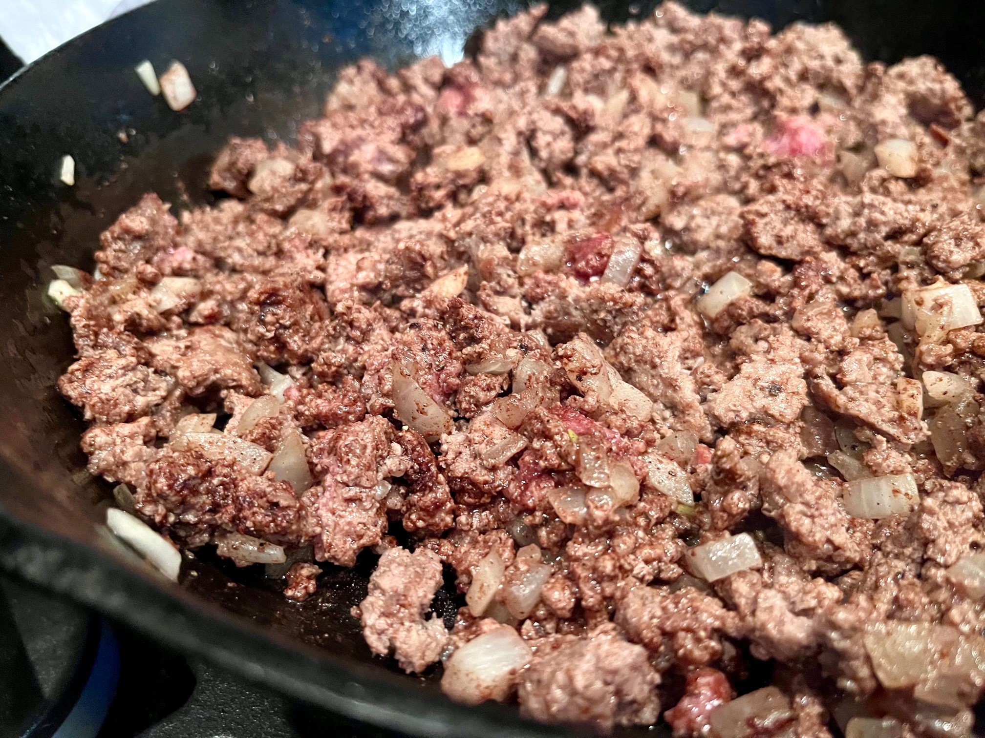Lebanese Hushwee (Spiced Ground Beef with Pine Nuts)