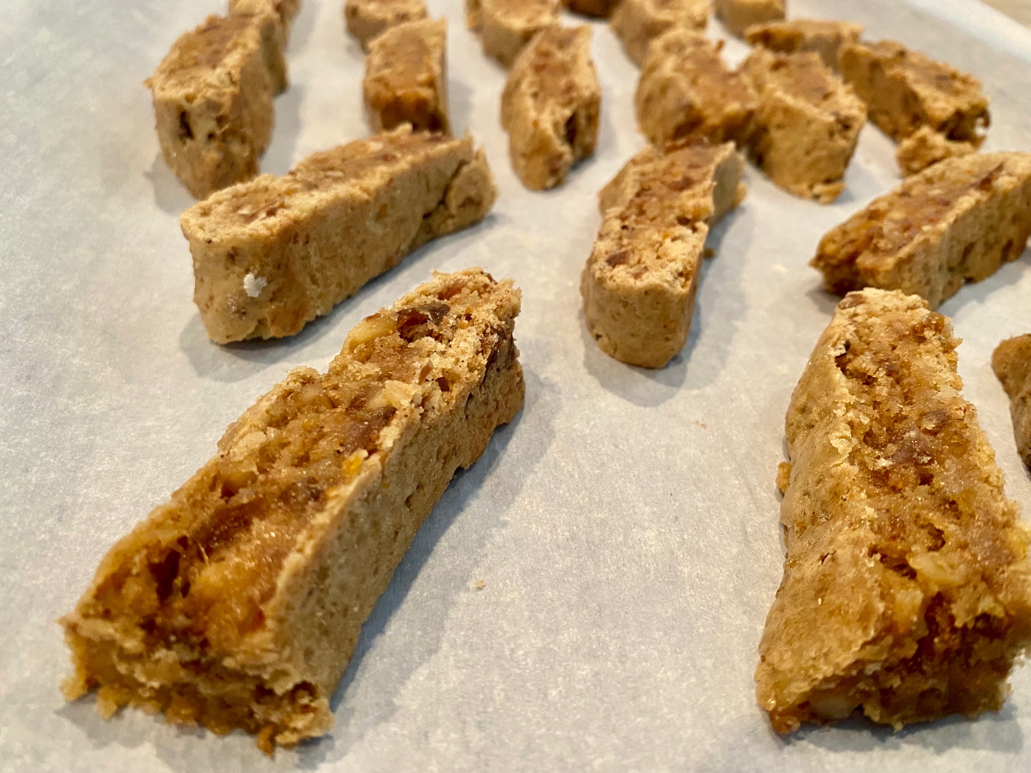 Spiced Fig & Walnut Biscotti | finding time for cooking